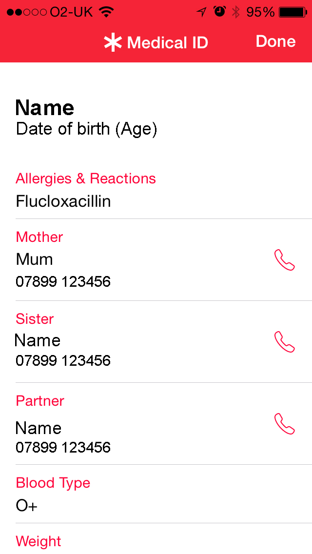 Setup Medical ID on an Iphone - Omnia Solutions